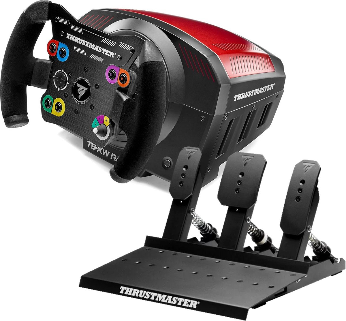 Thrustmaster XW Servo Base + Open Wheel Add-On + Raceline Pedals III ...